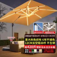 China Roman Style Outdoor Patio Umbrella 10ft Large Garden Sunshade for Terrace Balcony Courtyard for sale