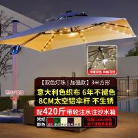 China Roman Style Outdoor Patio Umbrella 10ft Large Garden Sunshade for Terrace Balcony Courtyard for sale