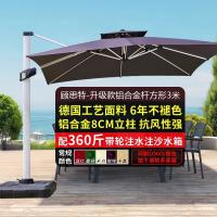China Roman Style Outdoor Patio Umbrella 10ft Large Garden Sunshade for Terrace Balcony Courtyard for sale