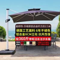 China Roman Style Outdoor Patio Umbrella 10ft Large Garden Sunshade for Terrace Balcony Courtyard for sale