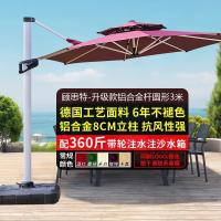 China Roman Style Outdoor Patio Umbrella 10ft Large Garden Sunshade for Terrace Balcony Courtyard for sale