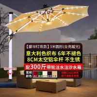 China Roman Style Outdoor Patio Umbrella 10ft Large Garden Sunshade for Terrace Balcony Courtyard for sale