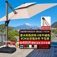 China Roman Style Outdoor Patio Umbrella 10ft Large Garden Sunshade for Terrace Balcony Courtyard for sale