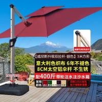 China Roman Style Outdoor Patio Umbrella 10ft Large Garden Sunshade for Terrace Balcony Courtyard for sale