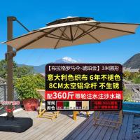 China Roman Style Outdoor Patio Umbrella 10ft Large Garden Sunshade for Terrace Balcony Courtyard for sale