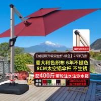 China Roman Style Outdoor Patio Umbrella 10ft Large Garden Sunshade for Terrace Balcony Courtyard for sale