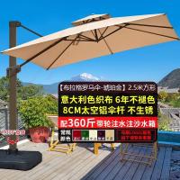 China Roman Style Outdoor Patio Umbrella 10ft Large Garden Sunshade for Terrace Balcony Courtyard for sale