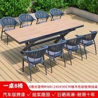 China Nordic Modern Rope Chair Outdoor Garden Furniture Set for Patio Villa Balcony 2 Seater for sale