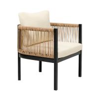 China Weatherproof Outdoor Patio Sofa 85 Inch Rust Resistant Aluminum Frame 800 lbs Capacity for sale