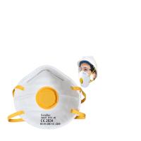 China FFP2 Yellow Lid Dust Mask 20-Pack Fast Delivery Half Face Nose Mask with Industrial PM2.5 Protection Free Logo OEM for sale