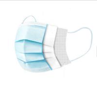 China MOQ 1box/50pcs 3 Ply Fashion Mask PPE Non Woven Class II EN14683 Type IIR Disposable Face Mask for sale