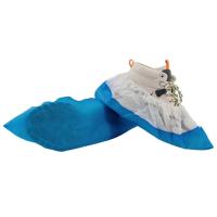 China Disposable Waterproof Anti-slip Breathable Non-woven PP+PE  Shoe Covers Onetime 1000pcs One Carton for sale