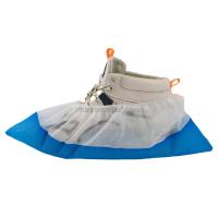 China Disposable Non-woven High Boots Waterproof Non-woven Shoe Cover Anti-dust Shoecover 1000pcs One Carton for sale