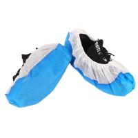 China 1000pcs One Carton Disposable Blue Soft Antiskid Shoe Cover With CE with High Quality for sale