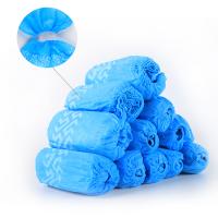China Disposable Shoe Covers Anti Slip Dustproof Overshoes Wear-Resistant Thicker Shoe Covers for Home Factory Protective for sale