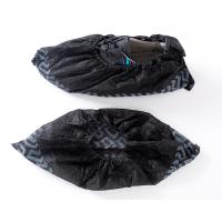 China Disposable Shoe Covers Shoes Safety Cover Nonwoven Shoe Cover Black for sale