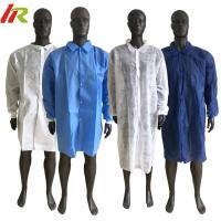 China PP 40GSM Individual Packing or Customized Packing Disposable Chemical Protective Smock for sale