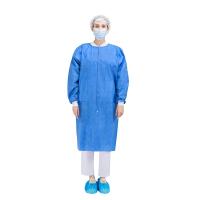 China Lab Coat Nonwoven PP SMS  Doctor Labcoats Nursing Scrubs Nurse Uniform Customized Lab Coat for sale
