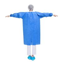 China Lab Coat Nonwoven PP SMS  Doctor Labcoats Nursing Scrubs Nurse Uniform Customized Lab Coat for sale