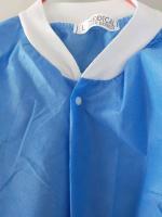 China Lab Coat Nonwoven PP SMS  Doctor Labcoats Nursing Scrubs Nurse Uniform Customized Lab Coat for sale