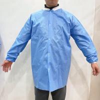 China Doctor Coat Disposable SMS Work Suits Non Woven  Visitor Gown Lab Coat for sale