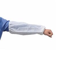 China Arm Cover Sleeve Plastic Disposable Blue pp Clear Transparent Sleeve Cover Waterproof Arm Cover for sale