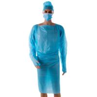 China Cpe Gown Ppe Gown Wholesale Medical Sms Cpe Pe Ppe Pp Isolation Gown for sale