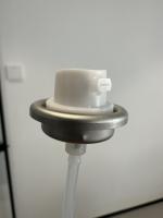 China Chemical Spray Can Valve Tinplate With Screw Cap 1000ml Aerosol Refrigerant Valve for sale