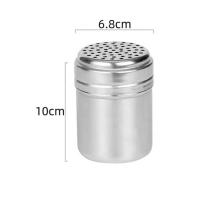 China Stainless Steel Salt And Pepper Shaker Spice Tins Diameter 5* 7cm 58*80mm 6.8*10cm for sale
