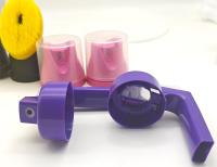 China Aerosol Spray Bottle Caps 52mm 57mm 65mm Plastic Caps Cleaning Agent Aerosol Can Lid for sale