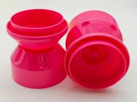China OEM Aerosol Can Accessories PP Plastic Aerosol Cover Round Spray Caps 65mm 52mm for sale