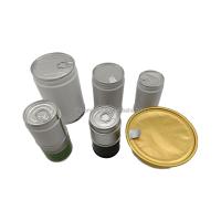 China Custom Metal Pop Tin 150ml 250ml 450ml Aluminum Beverage Cans Tinplate Can with 202 Peel Back Foil Lid for sale