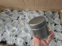 China Food Grade Tin Can Matcha Powder Tin for Empty Coffee Candy Dessert Packaging Chewing Gum Cookie for sale