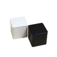 China 70*70*85mm Square Metal Food Tin Box Custom Logo for Cake Pizza Milk Packaging for sale