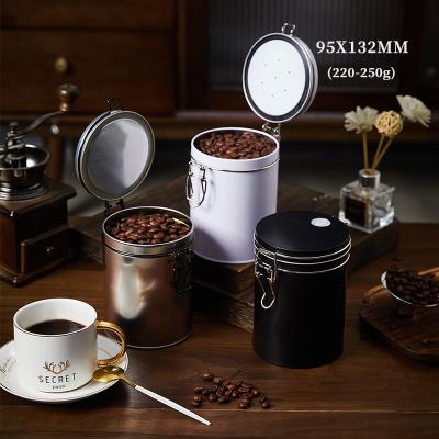 China Logo Metal Tin Can Air Tight and Seamless for Snacks Candles Coffee Canned Food Biscuit for sale