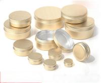 China Reusable 5ml - 250ml Aluminum Jar Can Food Grade Metal Cosmetic Packaging Jar for sale