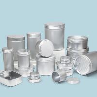 China Reusable 5ml - 250ml Aluminum Jar Can Food Grade Metal Cosmetic Packaging Jar for sale
