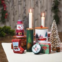 China Children's Food Packaging Square Tin Box For Christmas Metal Tinplate Storage Box Gift Cans for sale