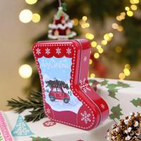 China Children's Food Packaging Square Tin Box For Christmas Metal Tinplate Storage Box Gift Cans for sale