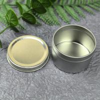 China Seamless Metal Candle Tins 2oz 4oz 6oz 8oz Empty Rose Gold Matte White Black Tinplate Containers Jars Cans for Crafts for sale