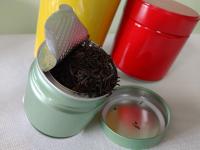 China 60*60*68mm 73*73mm Matcha Powder Tin Food Grade Tinplate Metal Cans 30g 40g 60g 80g Coffee for sale