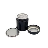 China 30g 50g 100g Matcha Tea Cans Tinplate Metal with Screw Cap for Beverage Storage and Matcha Tea Tin Can Boxes for sale