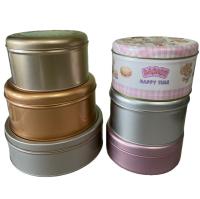 China Matte Black Round Tin Jar 250g 250ml Tinplate Cookie Food Cosmetic Hand Cream Packaging for sale