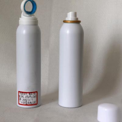 China Empty Aluminum Aerosol Spray Can Bottle 150ml 200ml 400ml For Air Freshener Sunscreen for sale