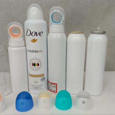 China 200ml Aluminum Aerosol Can Packaging Custom Label Rebranding UV Protection For Sunscreen for sale