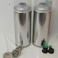 China Industrial Aerosol Spray Tin Can Custom Size Tinplate Container for Paint Coating Chemical Adhesives Packaging for sale