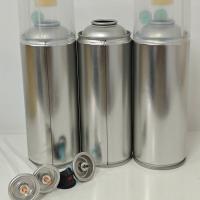 China Custom Size Tinplate Aerosol Can For Chemical Product Empty Aerosol Can for sale