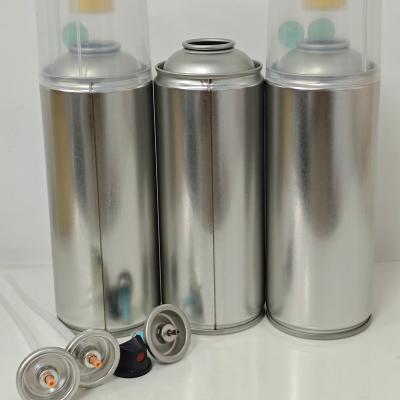 China Custom Size Tinplate Aerosol Can For Chemical Product Empty Aerosol Can for sale