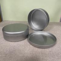 China Silver Cake Food Tin Box Tinplate Metal Cans for Bread Candy Chocolate Jelly Snack for sale