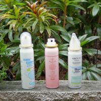 China Empty Metal Aluminum Aerosol Can With Nozzle Body Spray With BOV Six Colors Customized Printed for sale